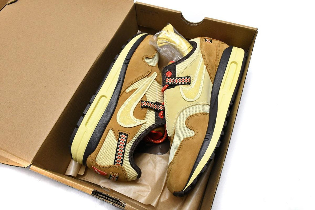 TRAVIS SCOTT - AIR MAX 1 " WHEAT LEMON DROP " – BLVCX